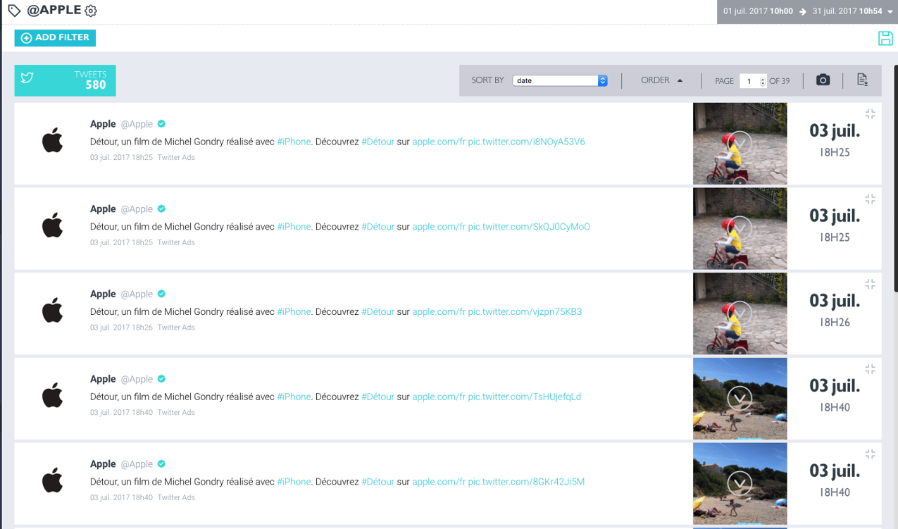@Apple sur Twitter : tweets nullcasted et API Twitter Ads