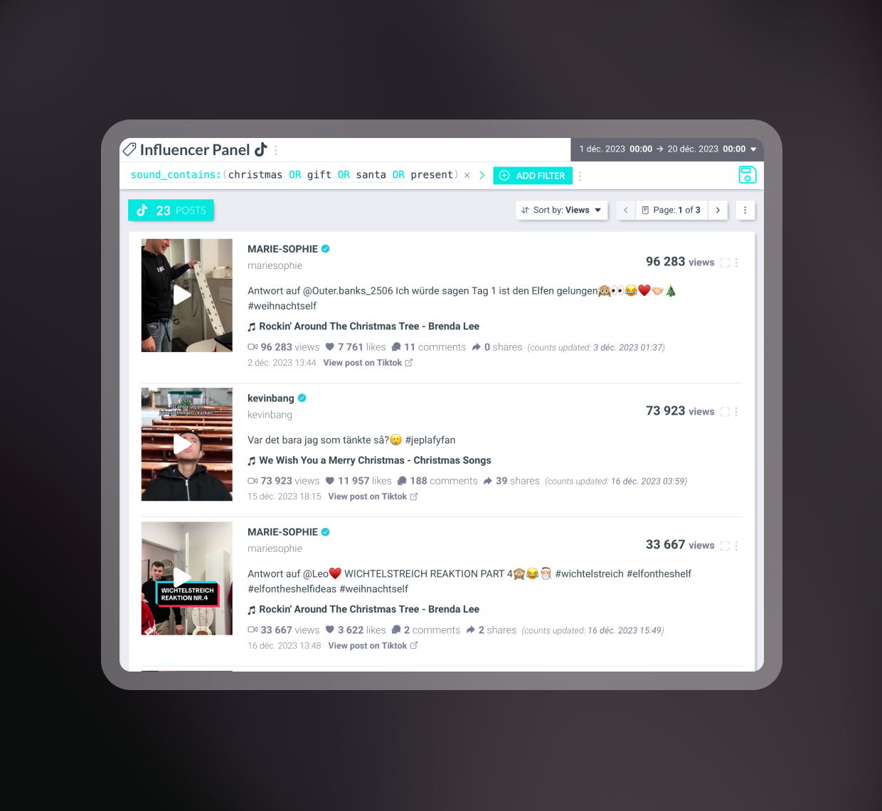Identifying influencers: find the right ones using social data
